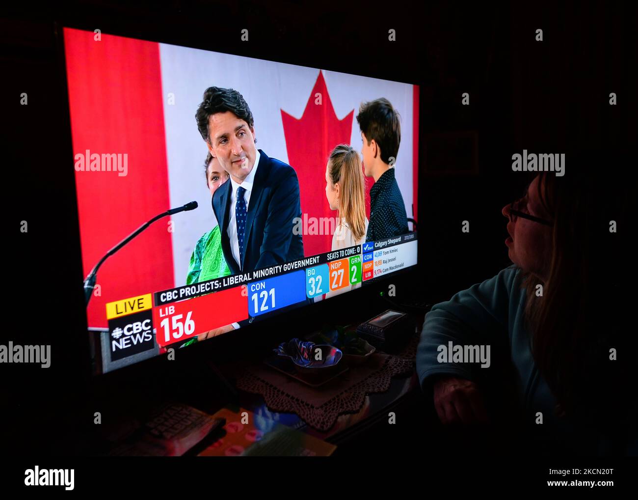 Trudeau campaign posters hi-res stock photography and images - Alamy