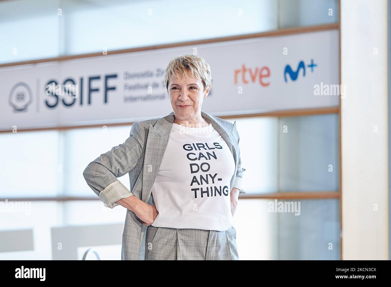 Spanish actress Blanca Portillo and spanish actor Luis Tosar attend ...