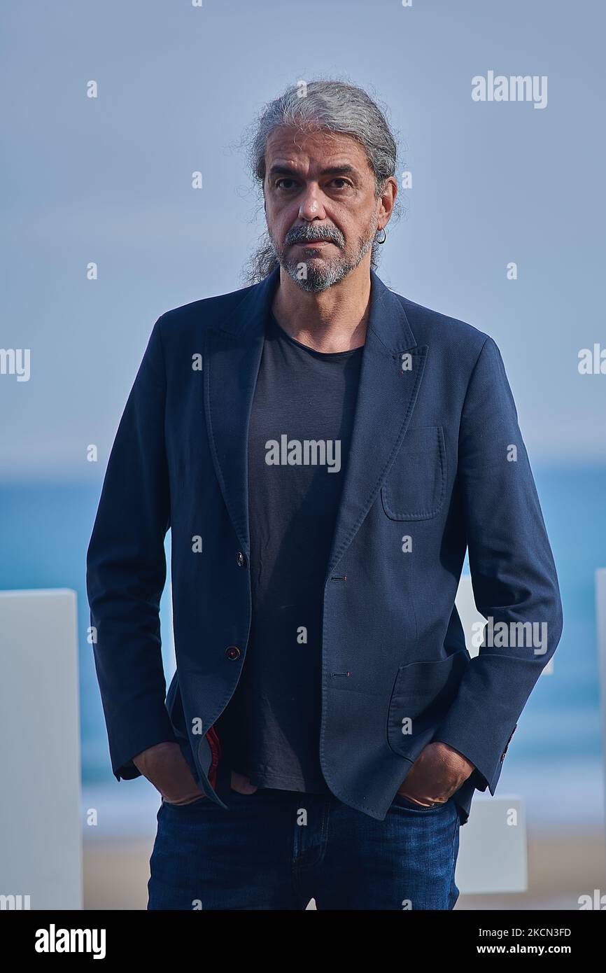 The Spanish actors Javier Bardem, Fernando Albizu, Almudena Amor, Celso ...