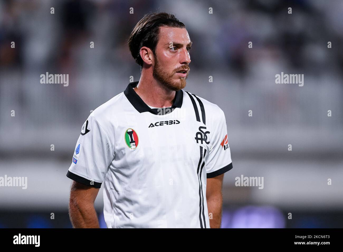 Simone Bastoni of Spezia Calcio during the Serie A match between Spezia ...