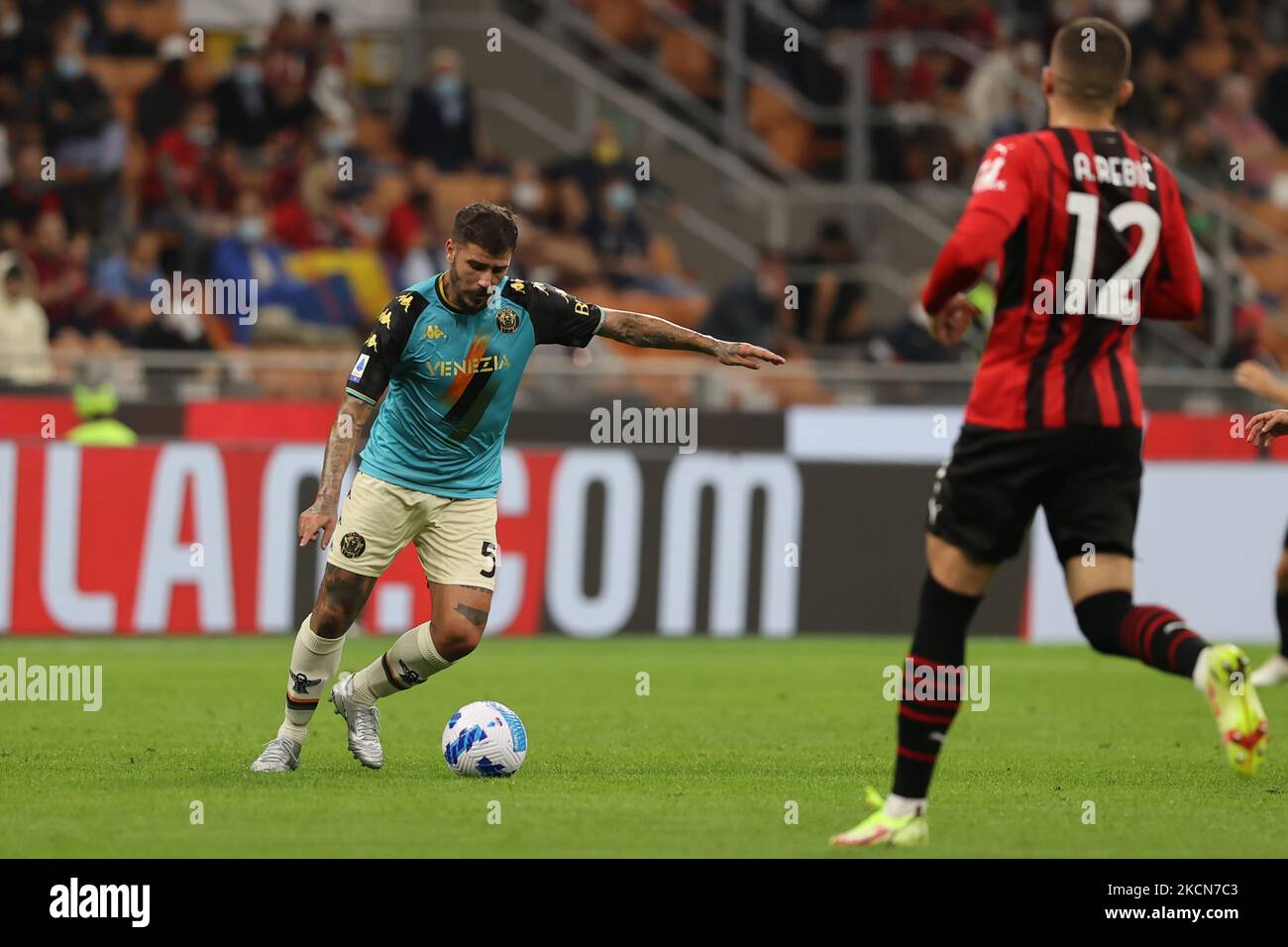 Antonio Vacca of Venezia FC in action during the Serie A 2021/22 ...