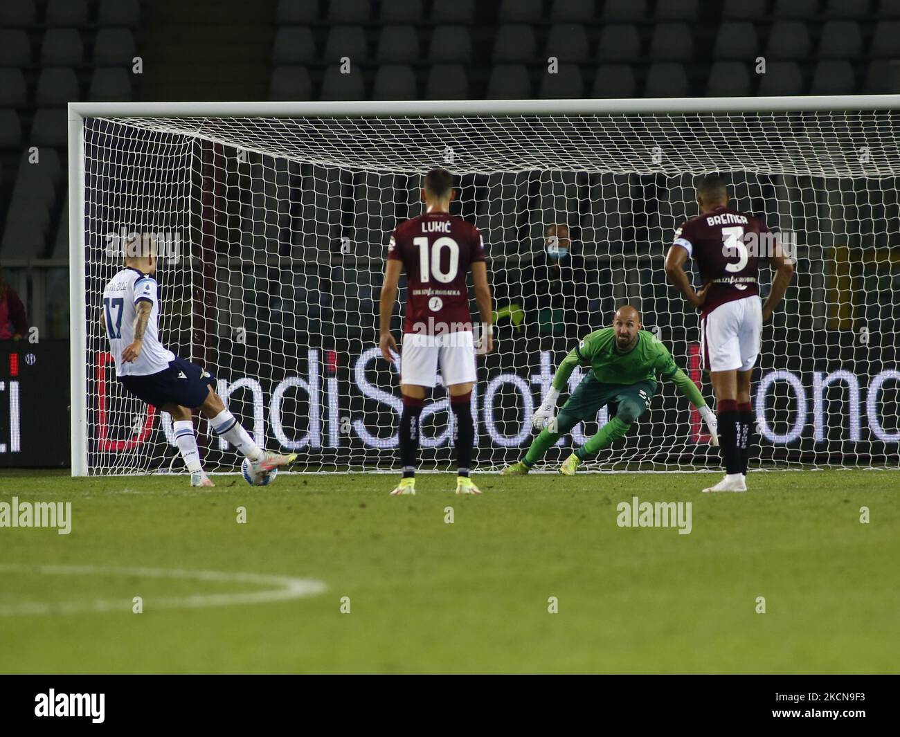 Ciro Immobile during Serie A match between Torino v Lazio in Torino, on ...