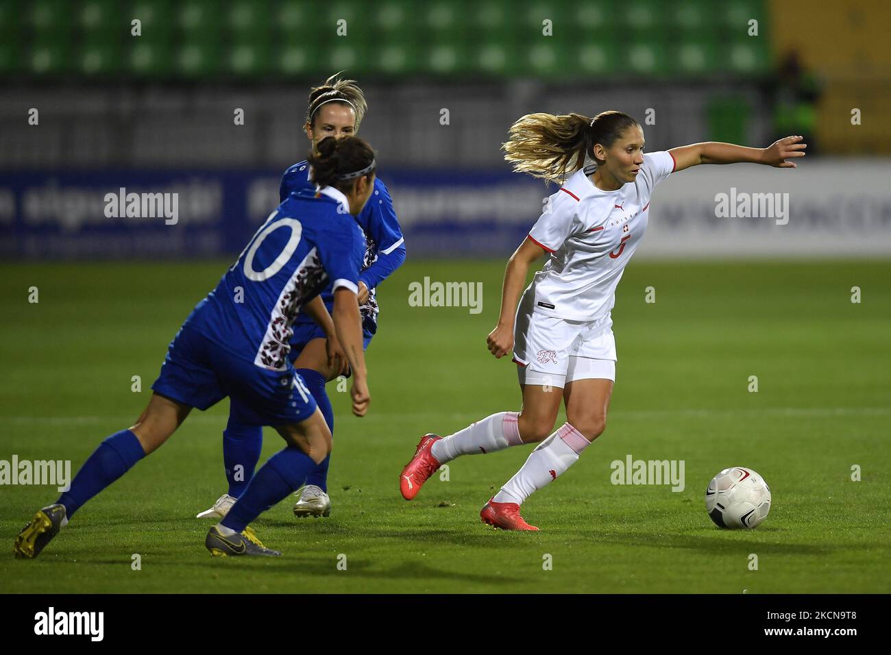 Sandrine Mauron during the FIFA Women's World Cup 2023, Qualifying ...