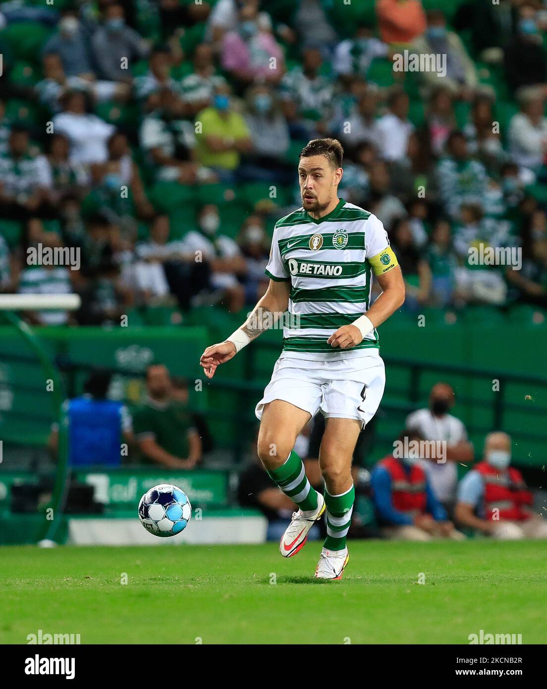 Sebastian Coates of Sporting CP in action during the Liga Portugal Bwin ...