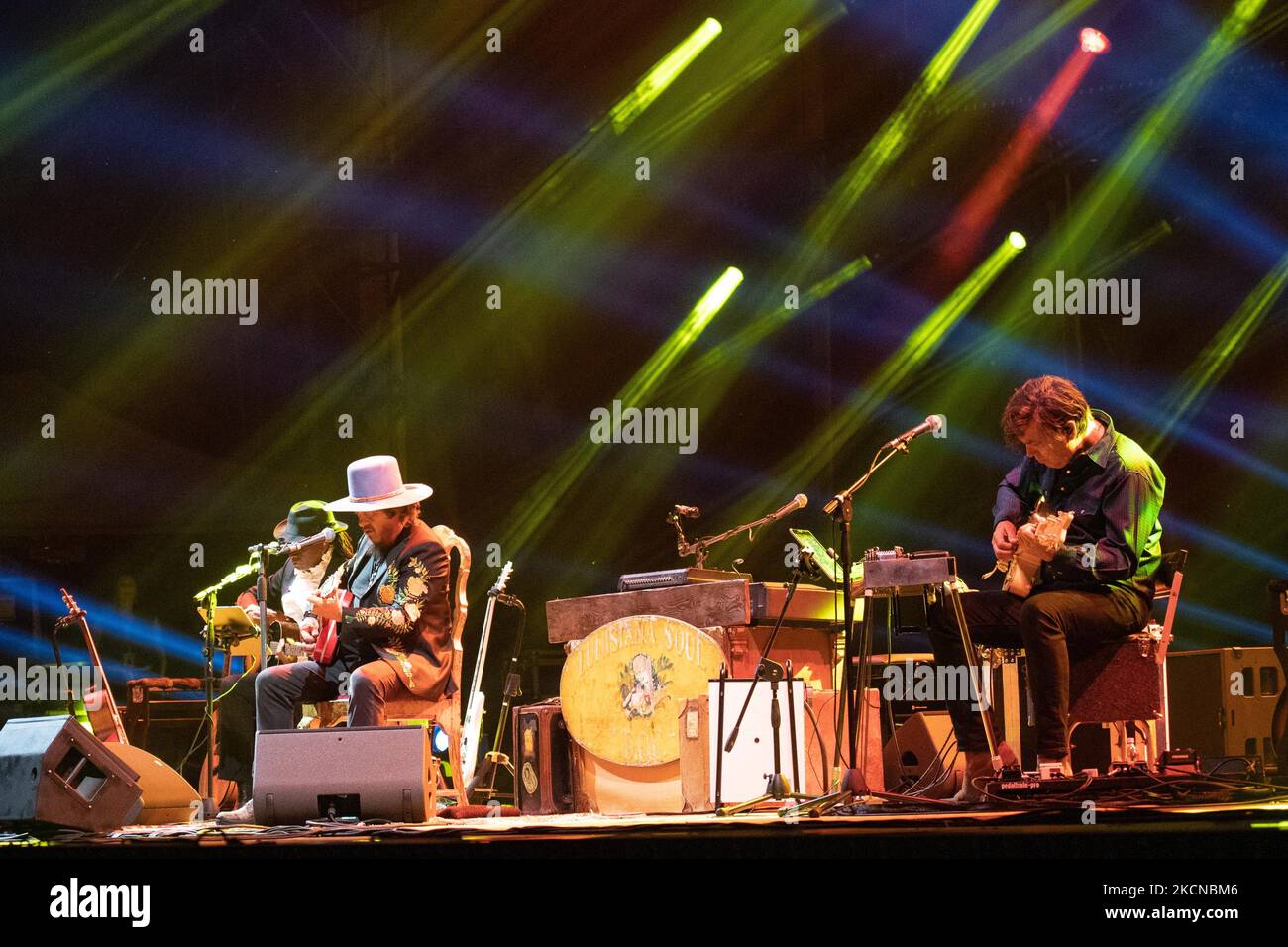 Zucchero during the Italian singer Music Concert Acoustic Zucchero in ...
