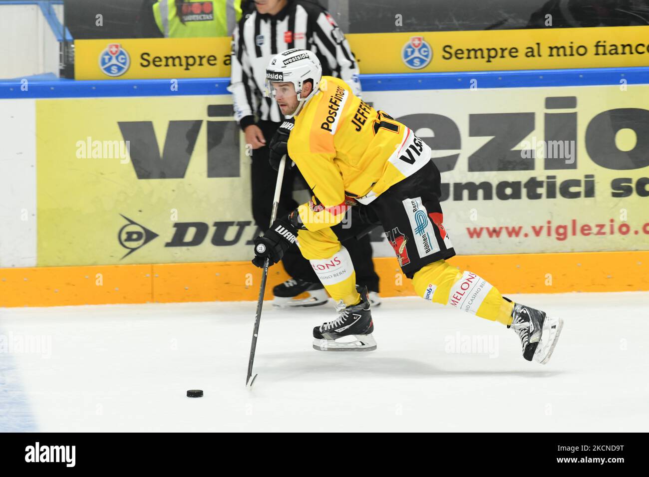 Jeffrey Dustin SC Berna HC Lugano Vs. SC Berna National League season ...