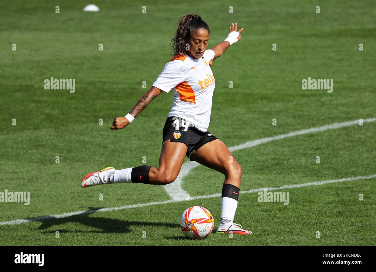 Kerlly Real during the match between FC Barcelona and Valencia CF ...