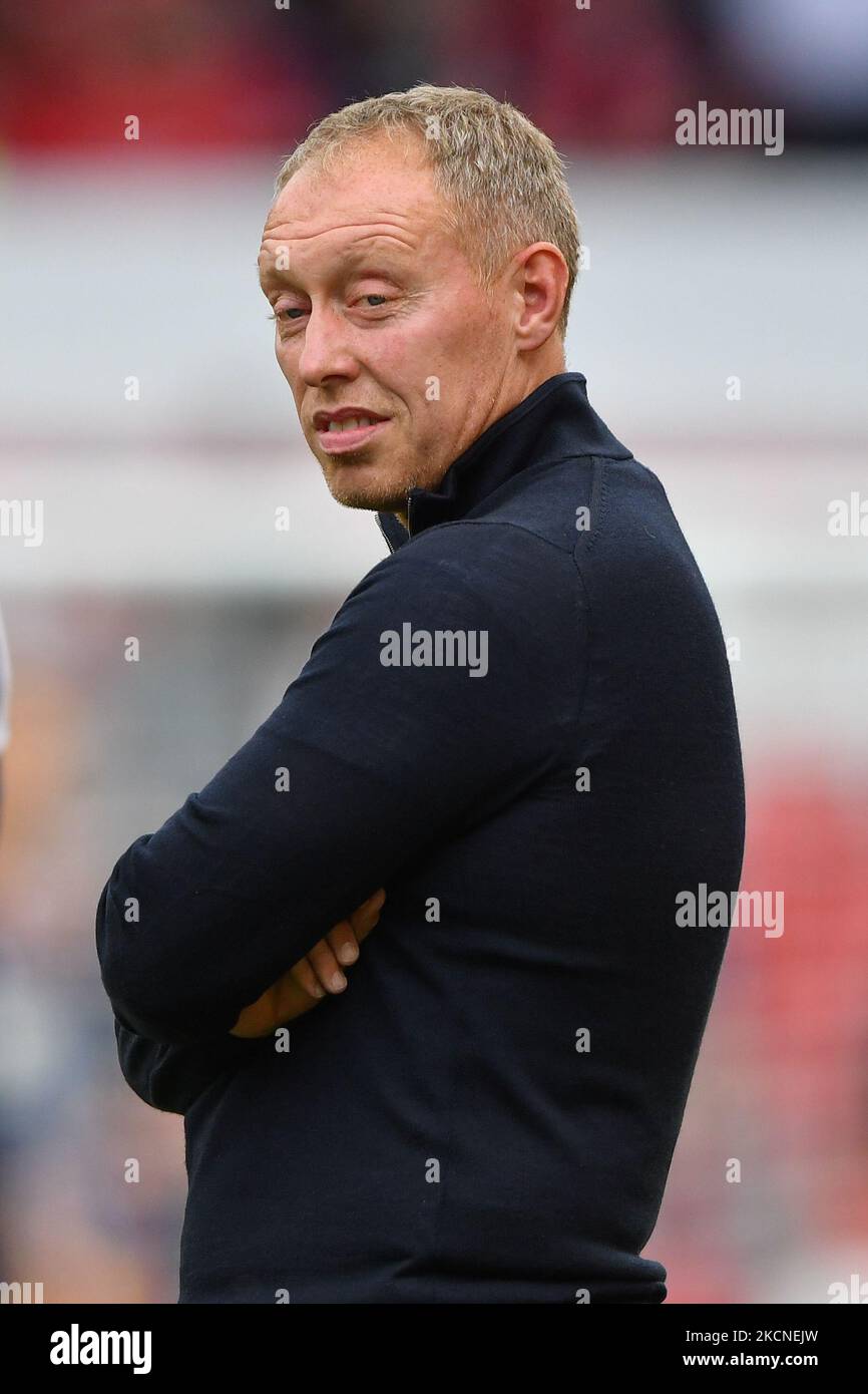 Steve Cooper, Nottingham Forest head coach during the Sky Bet ...