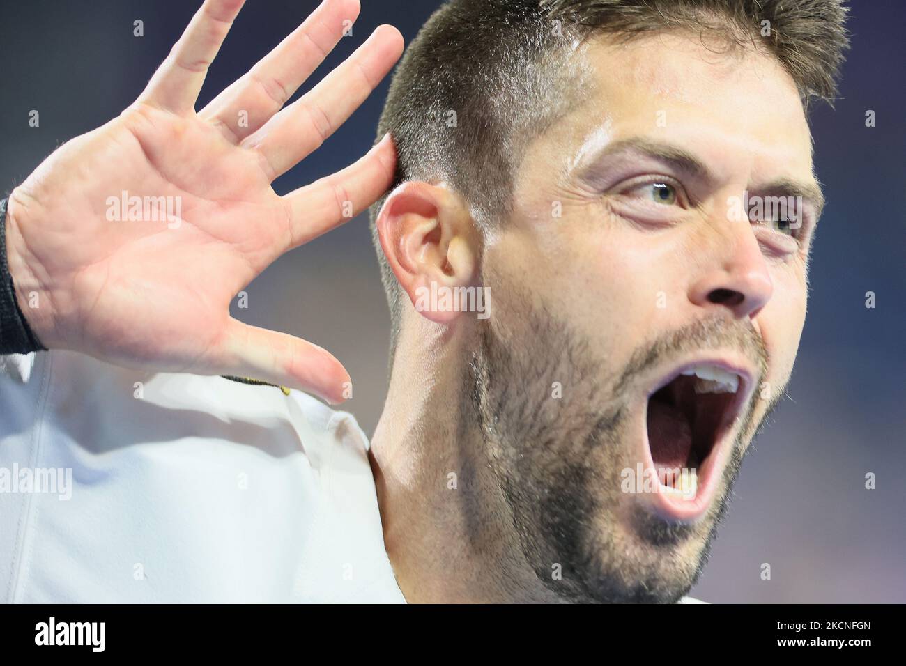 Nfl record breaking kick hi-res stock photography and images - Alamy