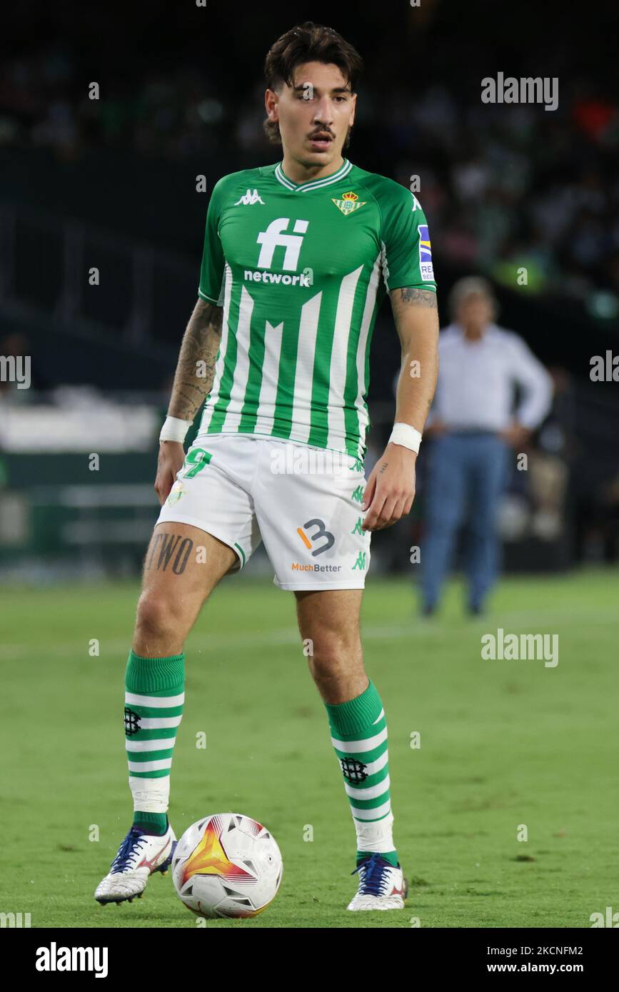 Hector Bellerin of Real Betis during the La Liga Santader match between ...