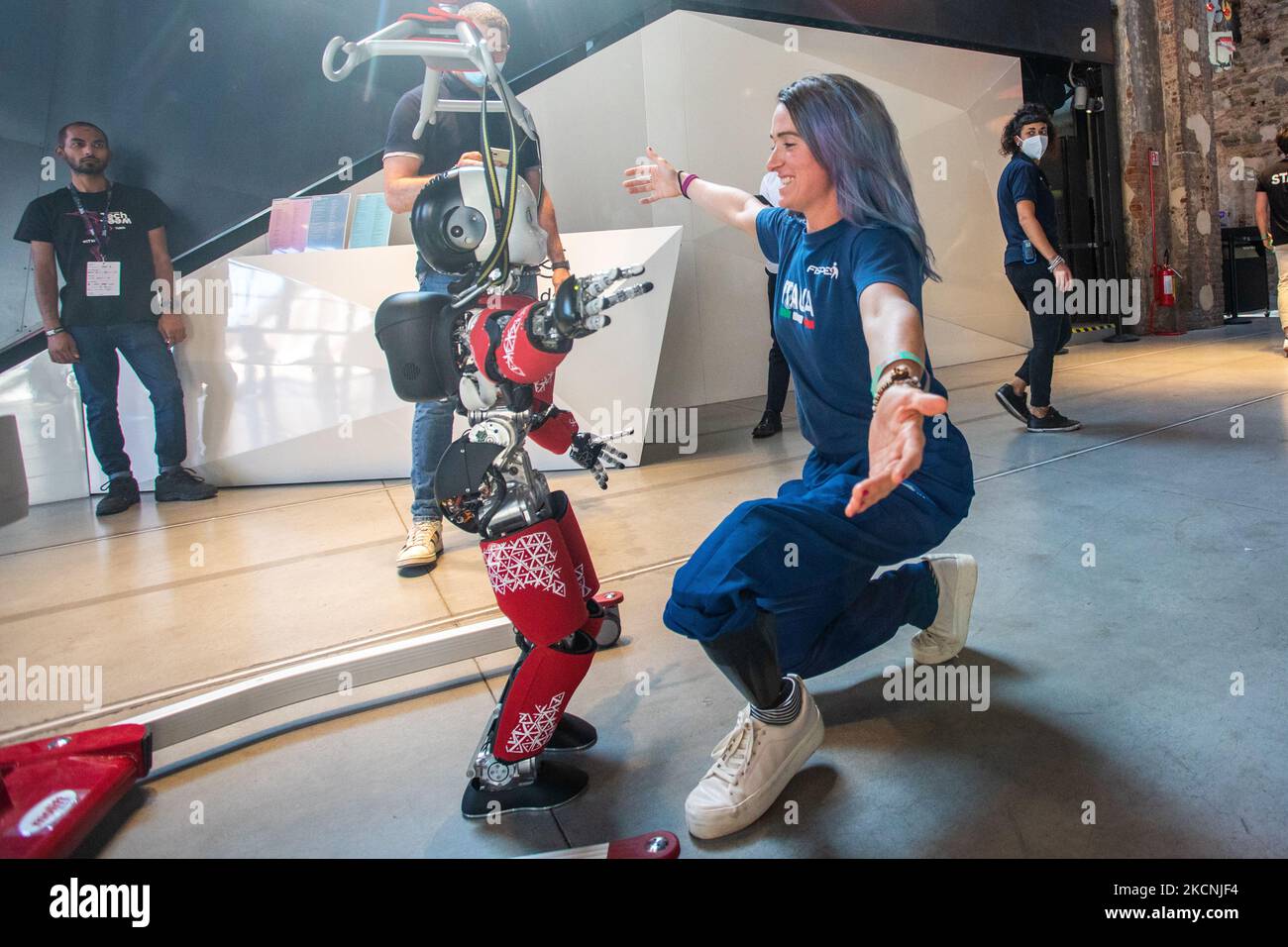 09/24/2021 Turin, Italy Martina Caironi, double silver medalist at the ...
