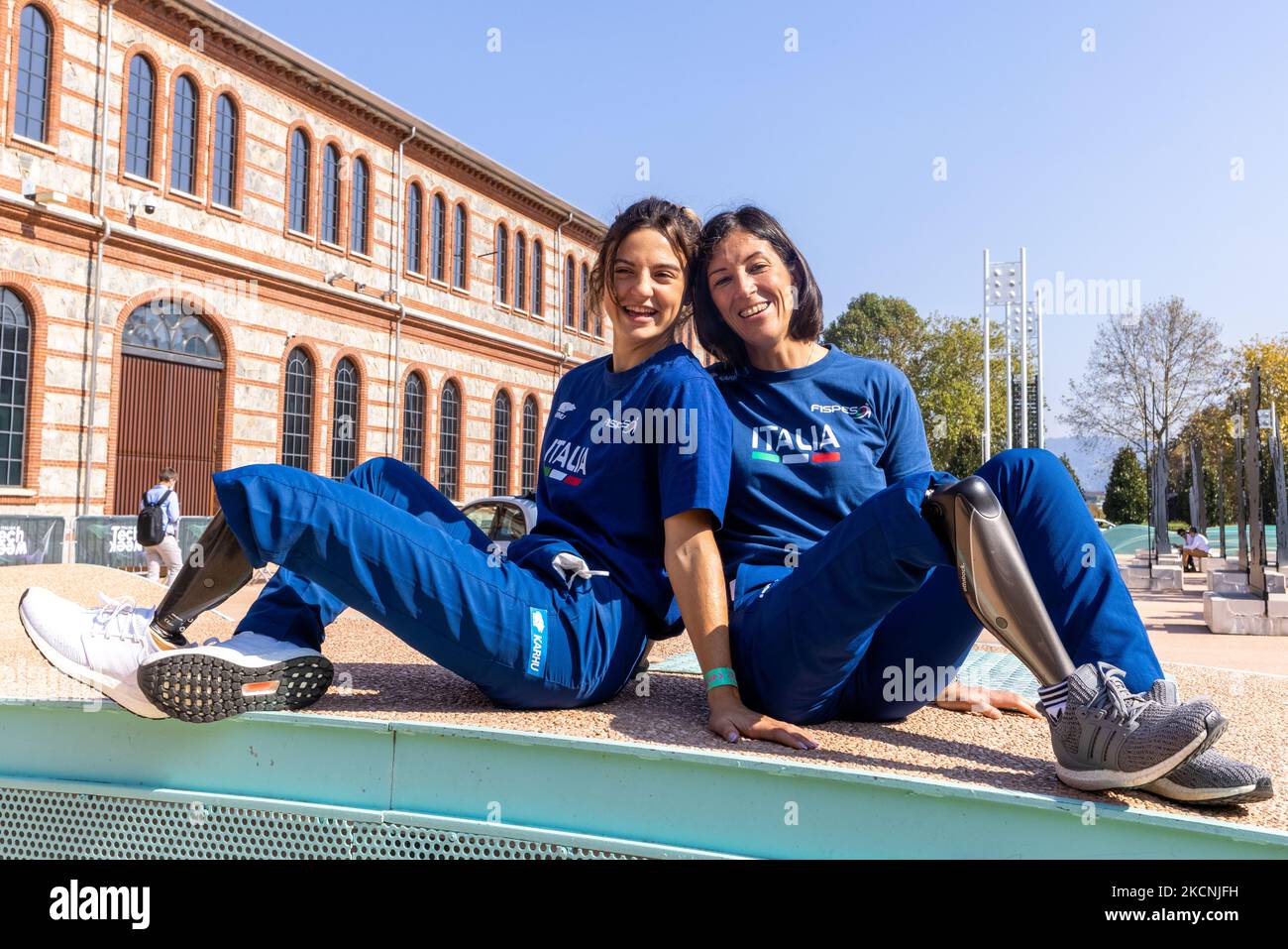 Italian paralympic athletes hi-res stock photography and images - Alamy