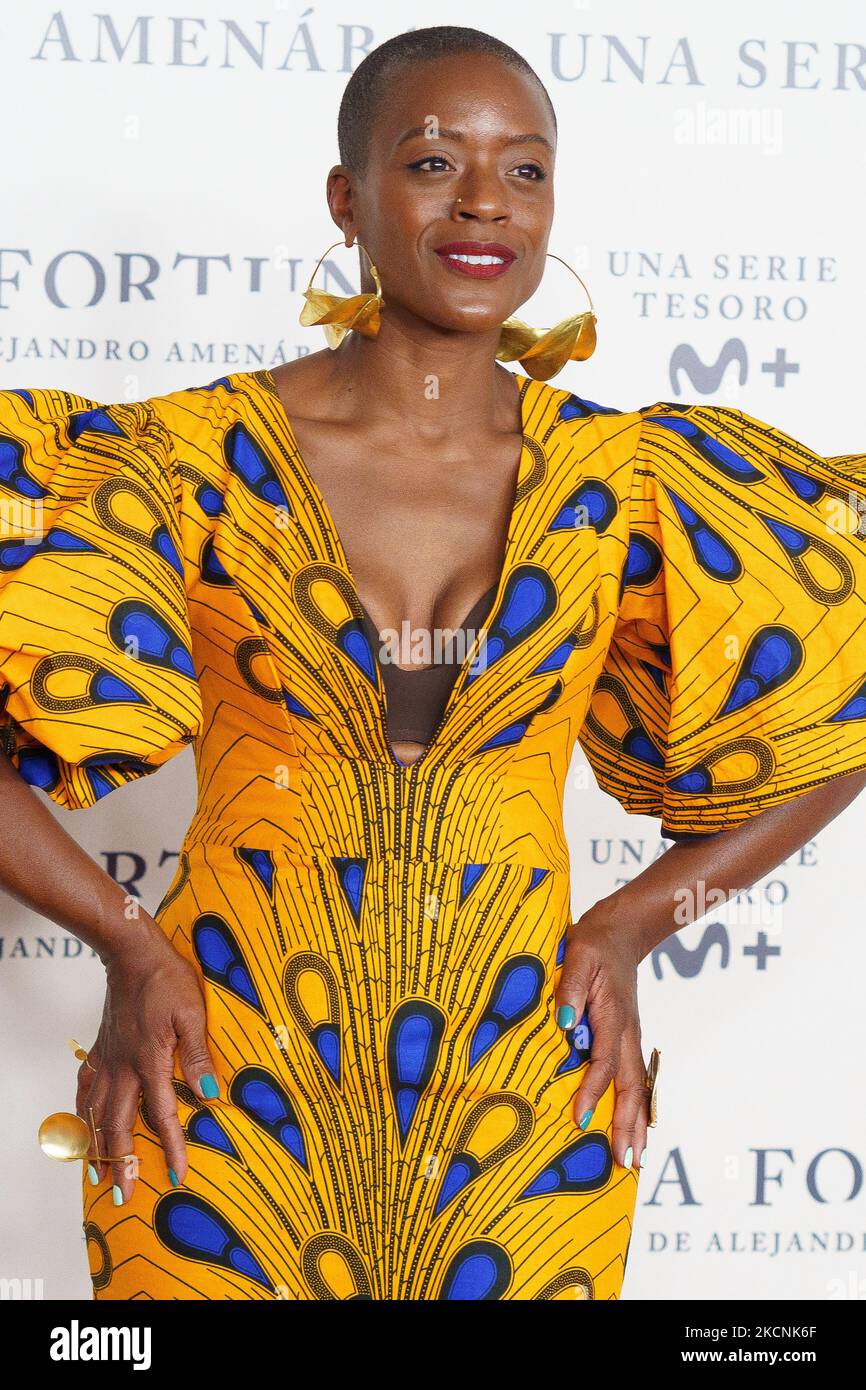 British actress T'Nia Miller during the photocall of the premiere 'LA ...