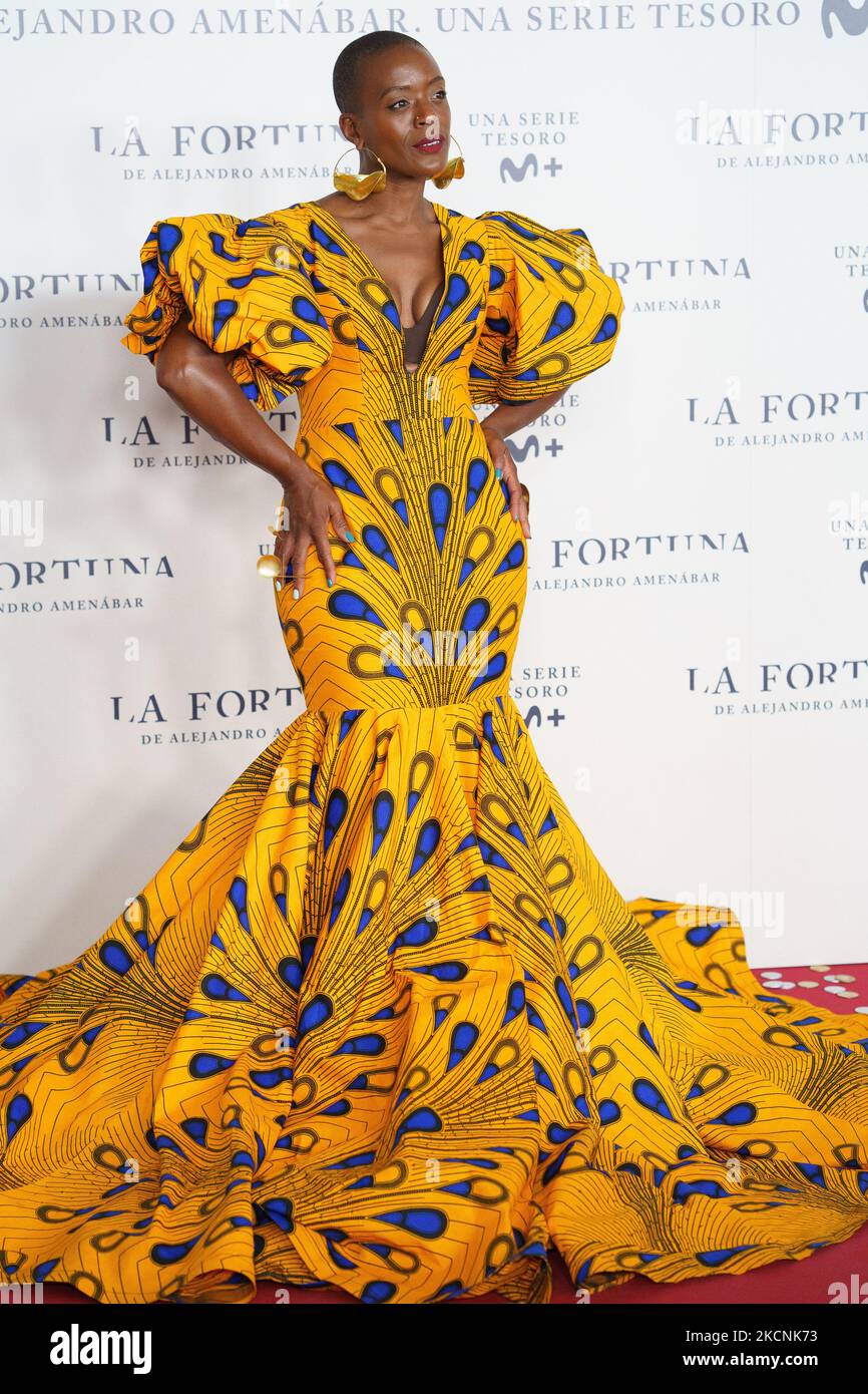 British actress T'Nia Miller during the photocall of the premiere 'LA ...