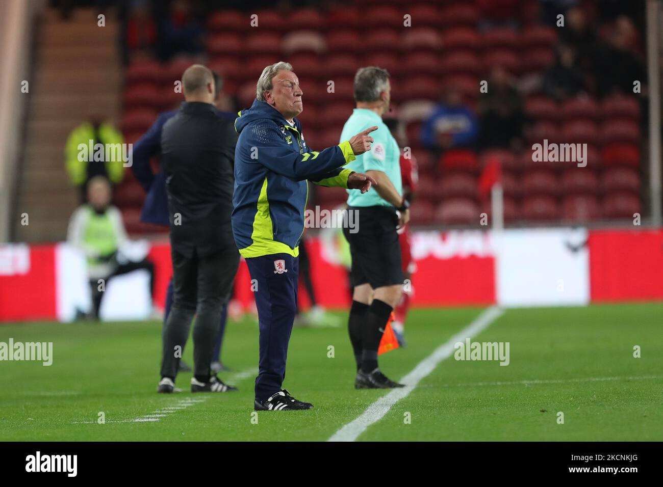 Middlesbrough Neil Warnock during the Sky Bet Championship match ...