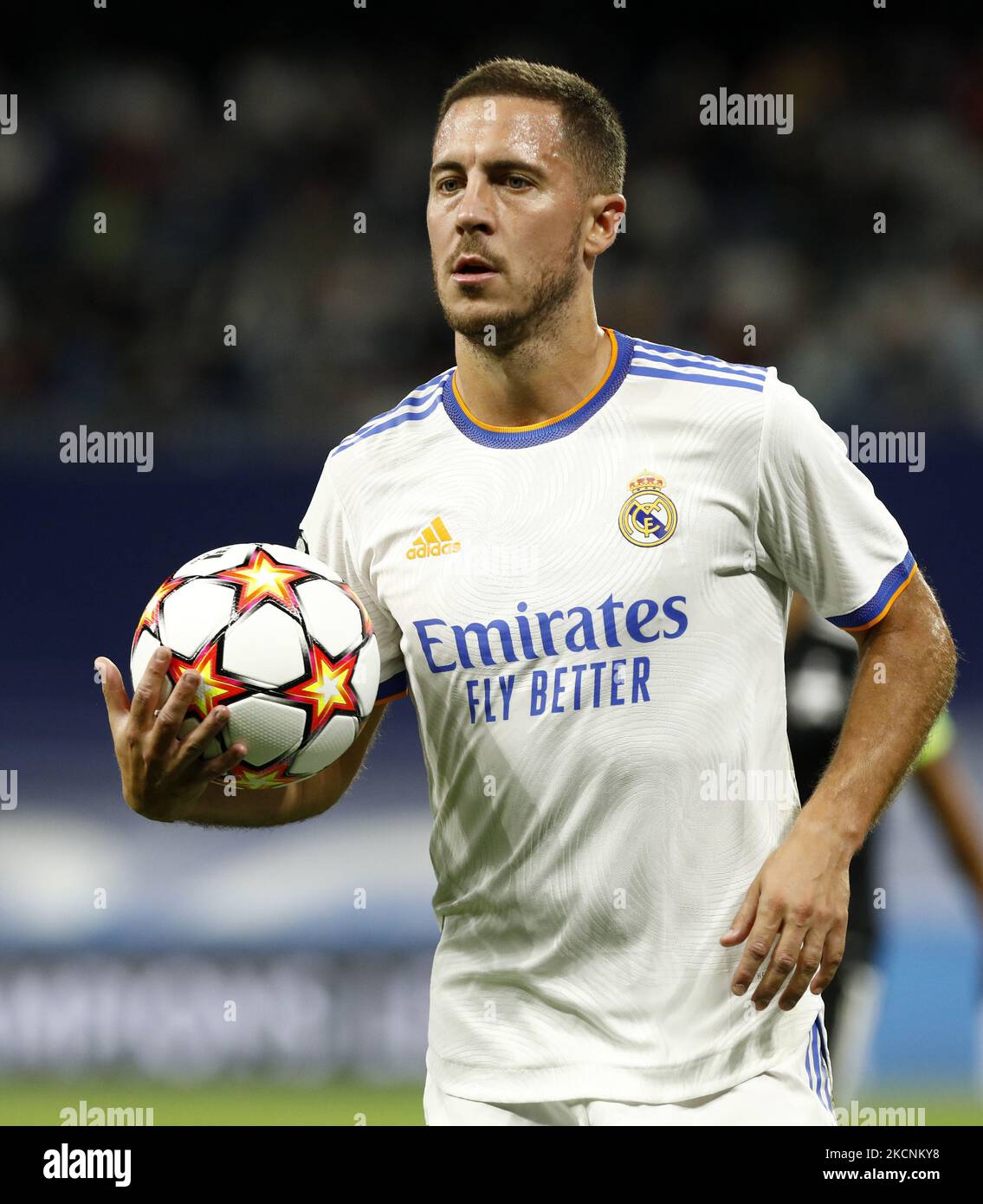 Eden Hazard of Real Madrid during the UEFA Champions League match ...