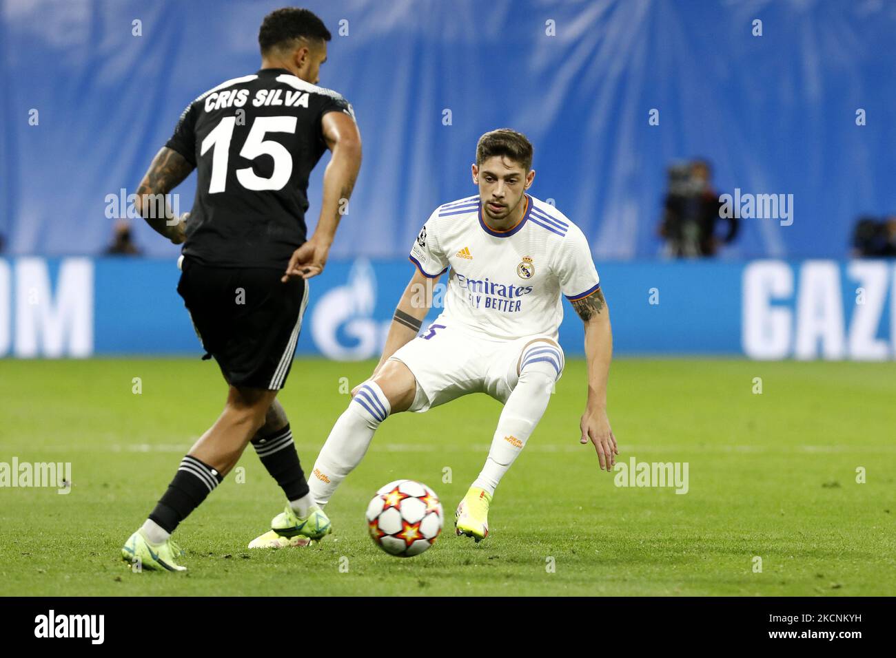 Federico Valverde of Real Madrid during the UEFA Champions League match ...