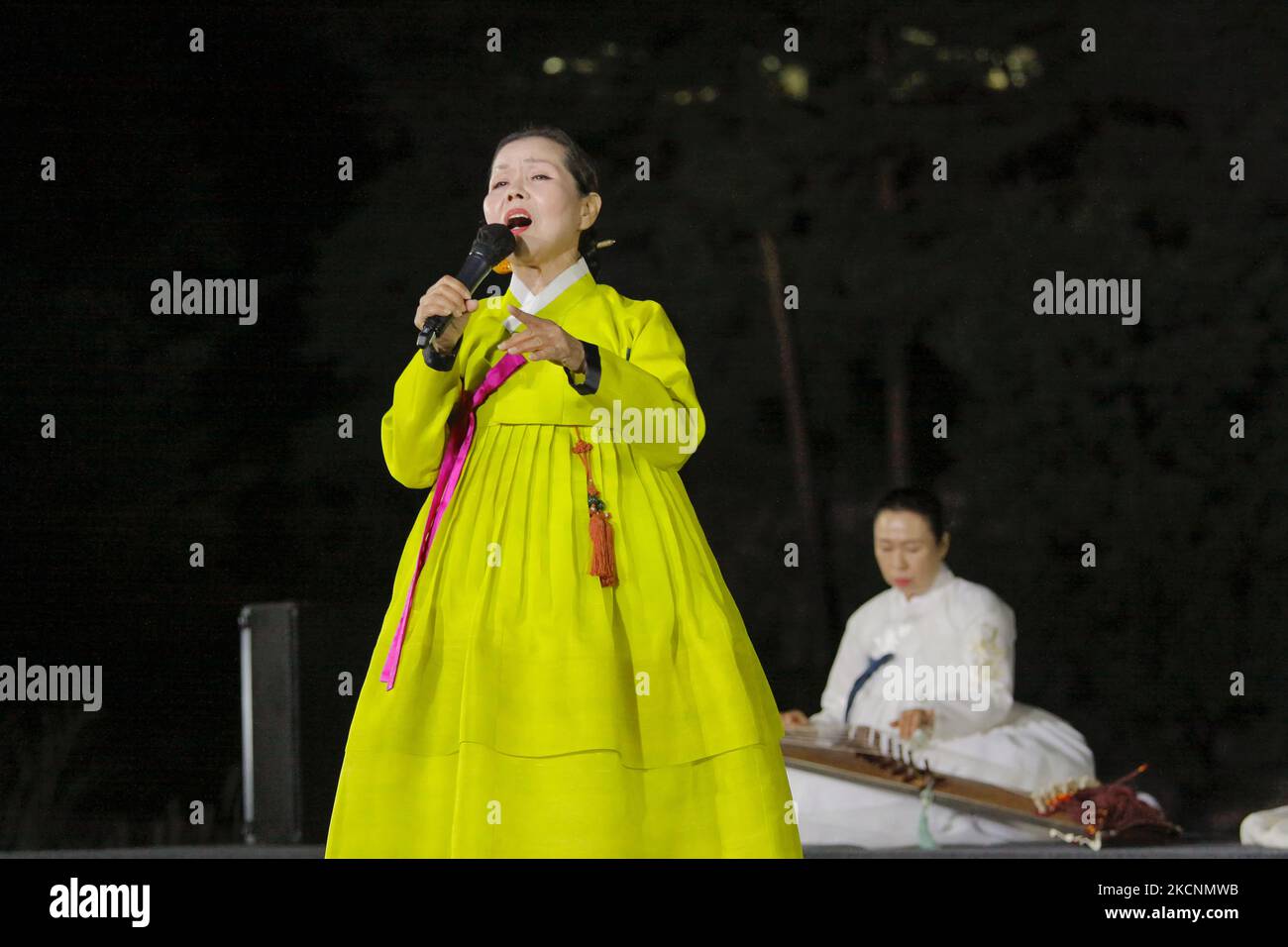 Sep 29, 2021-Seoul, South Korea-Lee Choon Hee of master singer of ...