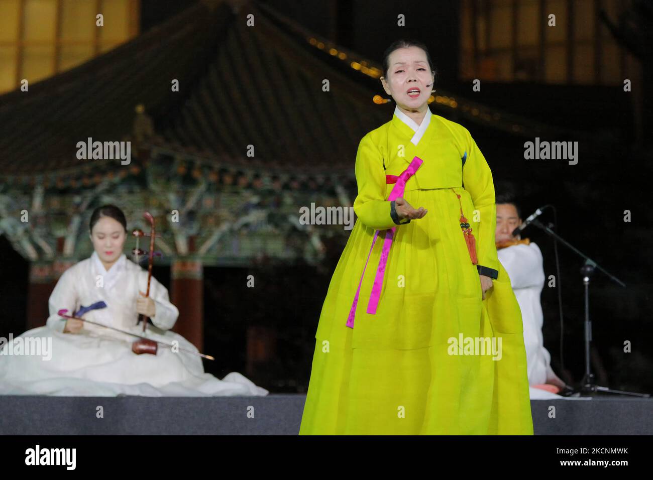 Sep 29, 2021-Seoul, South Korea-Lee Choon Hee of master singer of ...