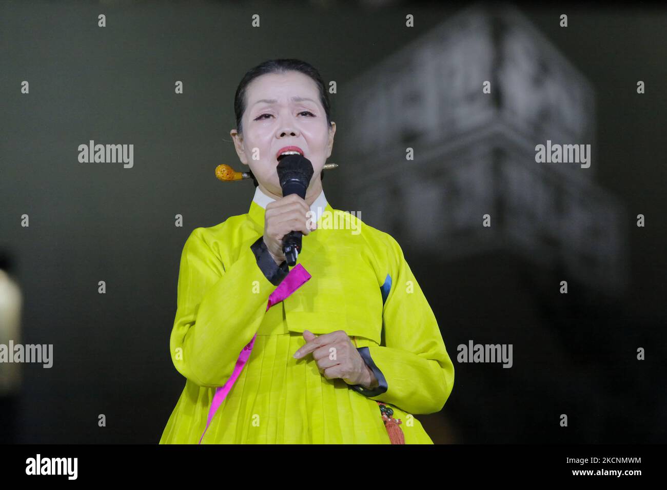 Sep 29, 2021-Seoul, South Korea-Lee Choon Hee of master singer of ...