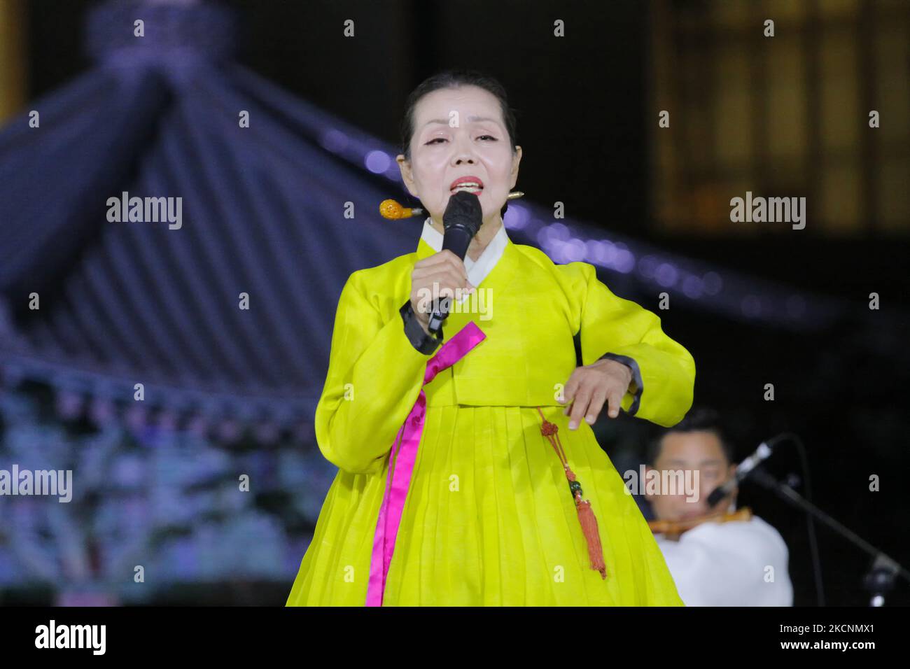 Sep 29, 2021-Seoul, South Korea-Lee Choon Hee of master singer of ...
