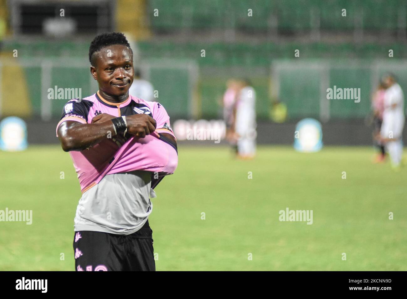 Odjer Moses during the Serie C match between Palermo FC and Campobasso ...