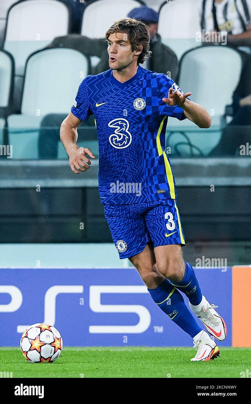 Marcos Alonso of Chelsea FC during the UEFA Champions League group H ...