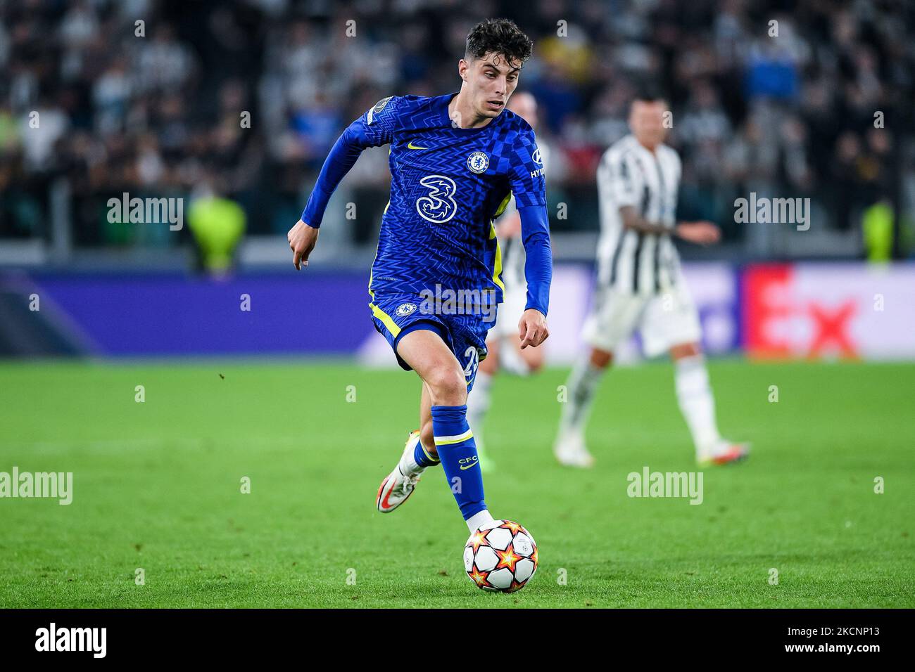 Kai Havertz of Chelsea FC during the UEFA Champions League group H ...