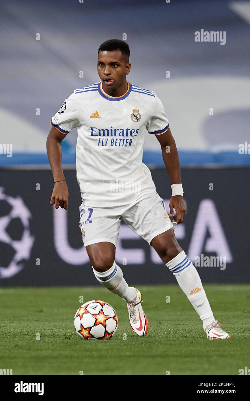 Rodrygo of Real Madrid in action during the UEFA Champions League group ...
