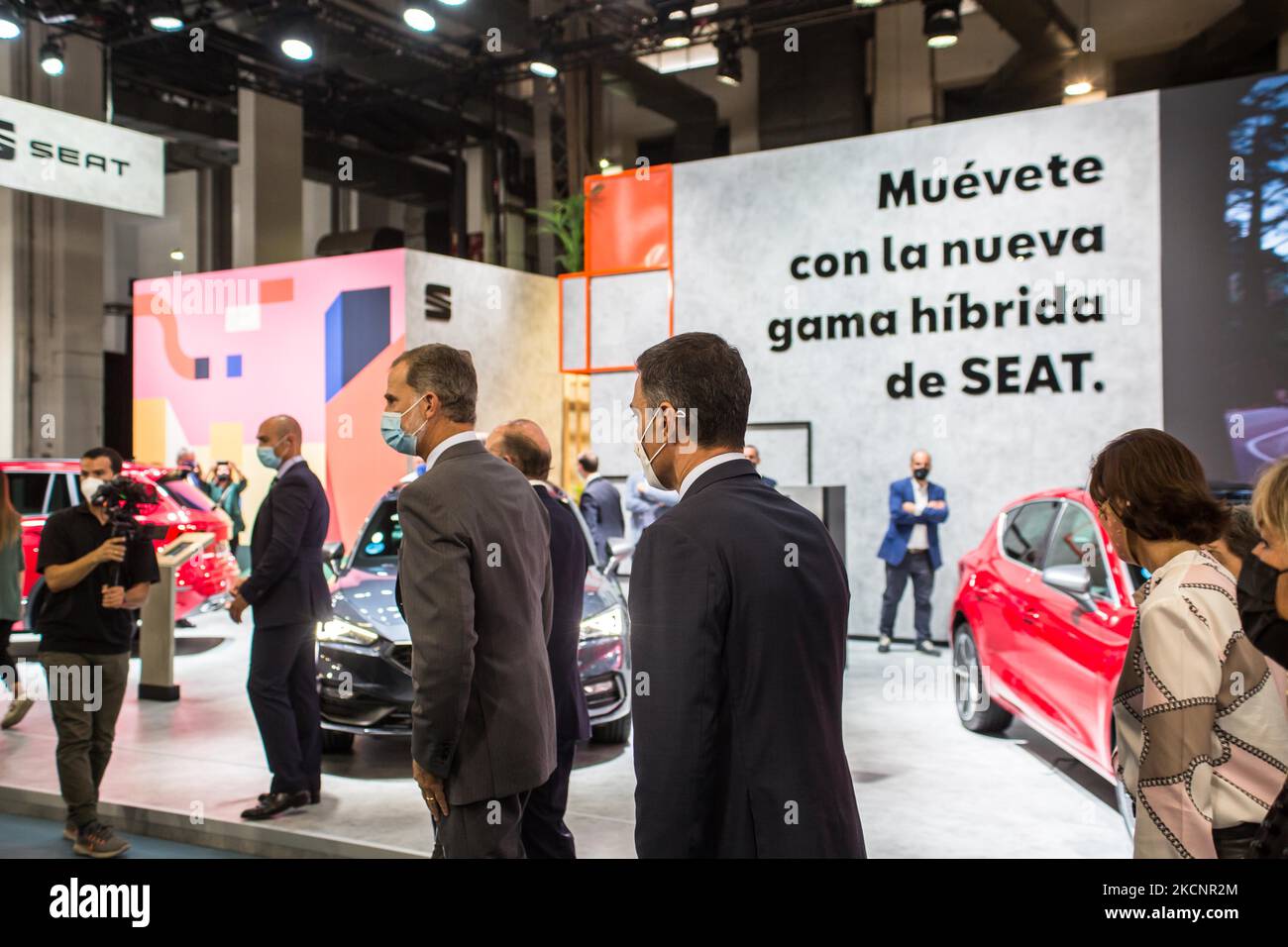 The Spanish King, Felipe VI and the Spanish president, Pedro Sanchez ...