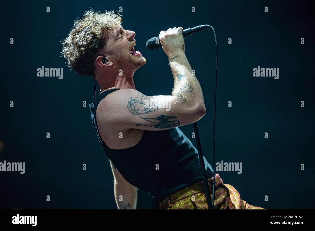 Tom Grennan performing live at Alexandra Palace London UK 30 September ...