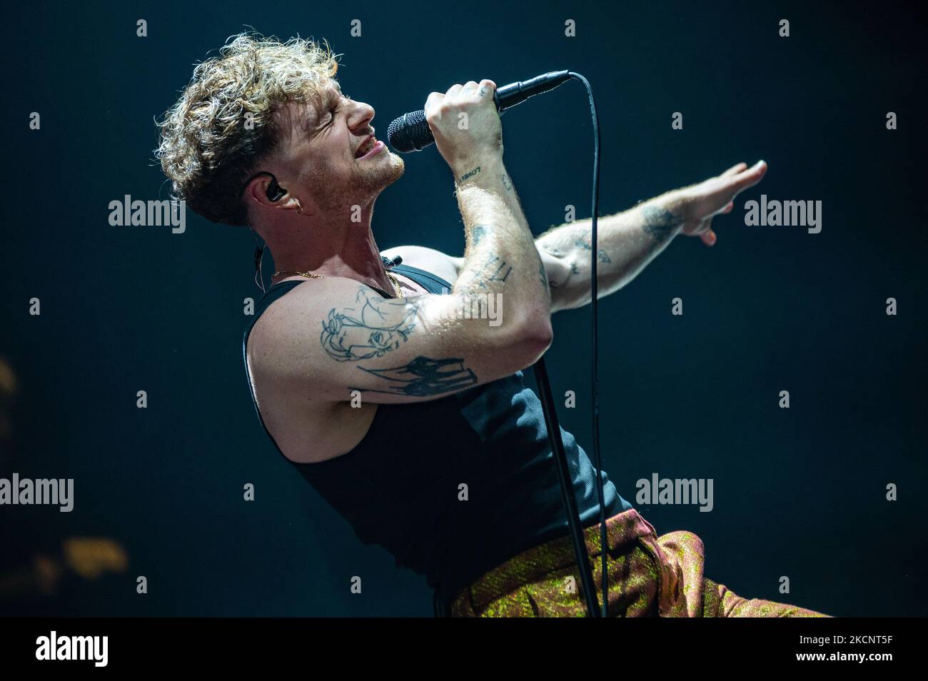 Tom Grennan performing live at Alexandra Palace London UK 30 September ...
