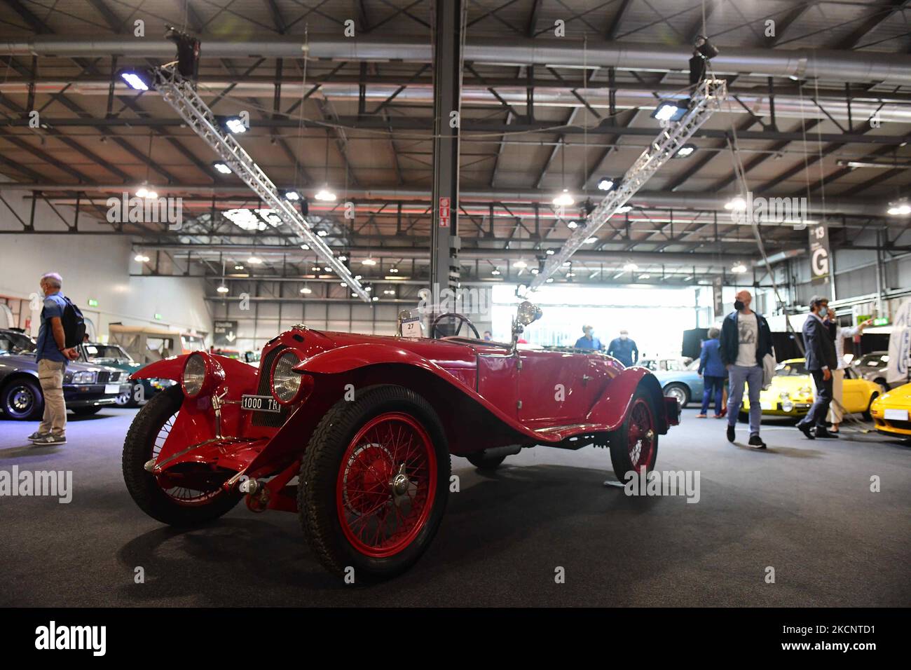 Cars in exposition on Autoclassica, annual fair based in Fiera Milano ...