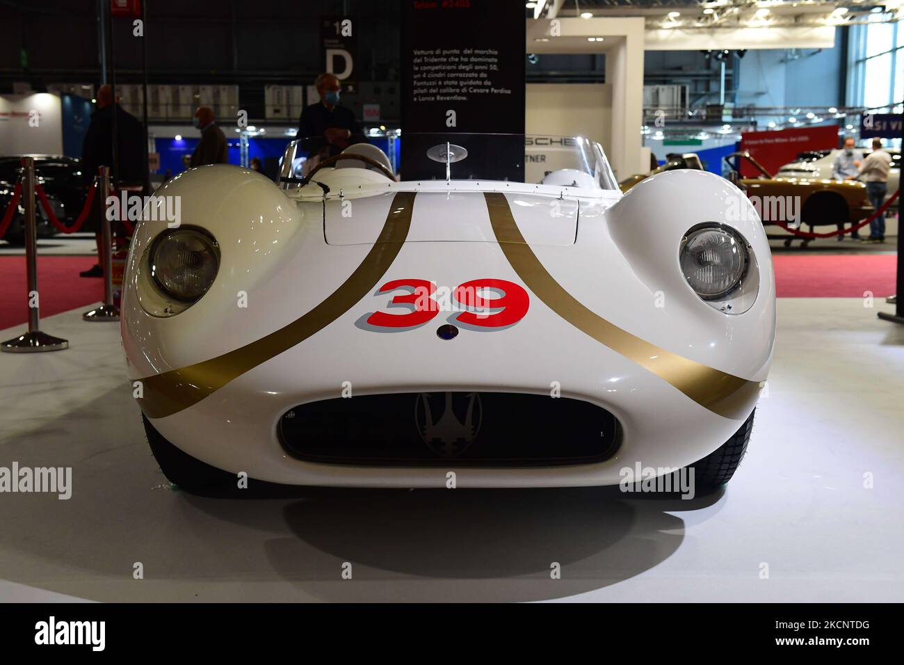 Cars in exposition on Autoclassica, annual fair based in Fiera Milano ...