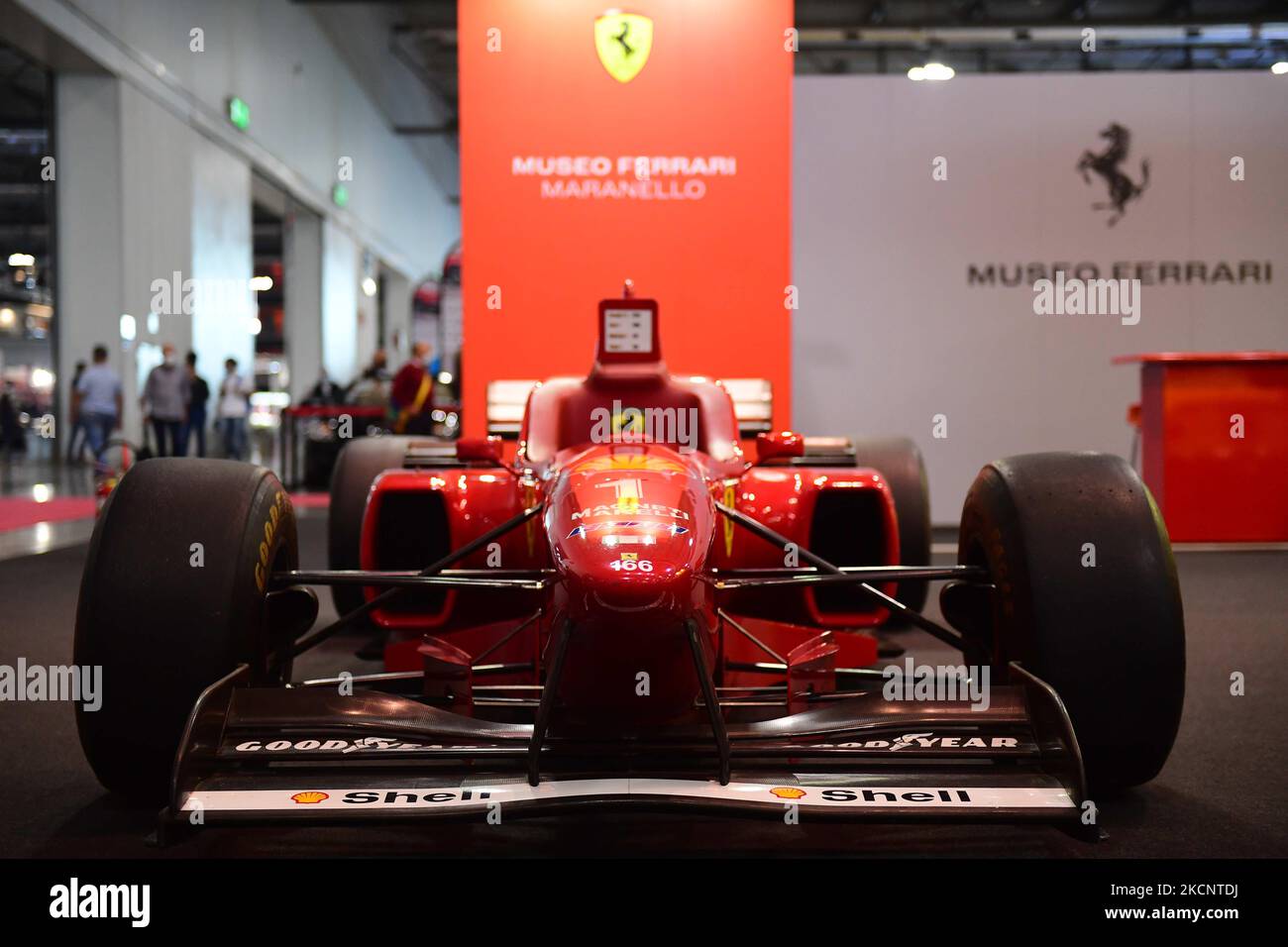 Cars in exposition on Autoclassica, annual fair based in Fiera Milano ...