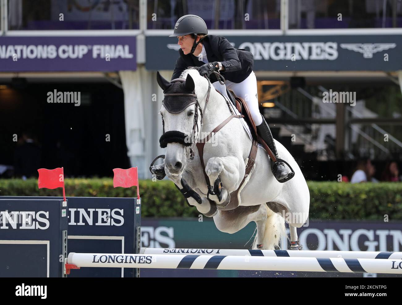 Angelie von Essen riding Cochella during the Copa Negrita ...