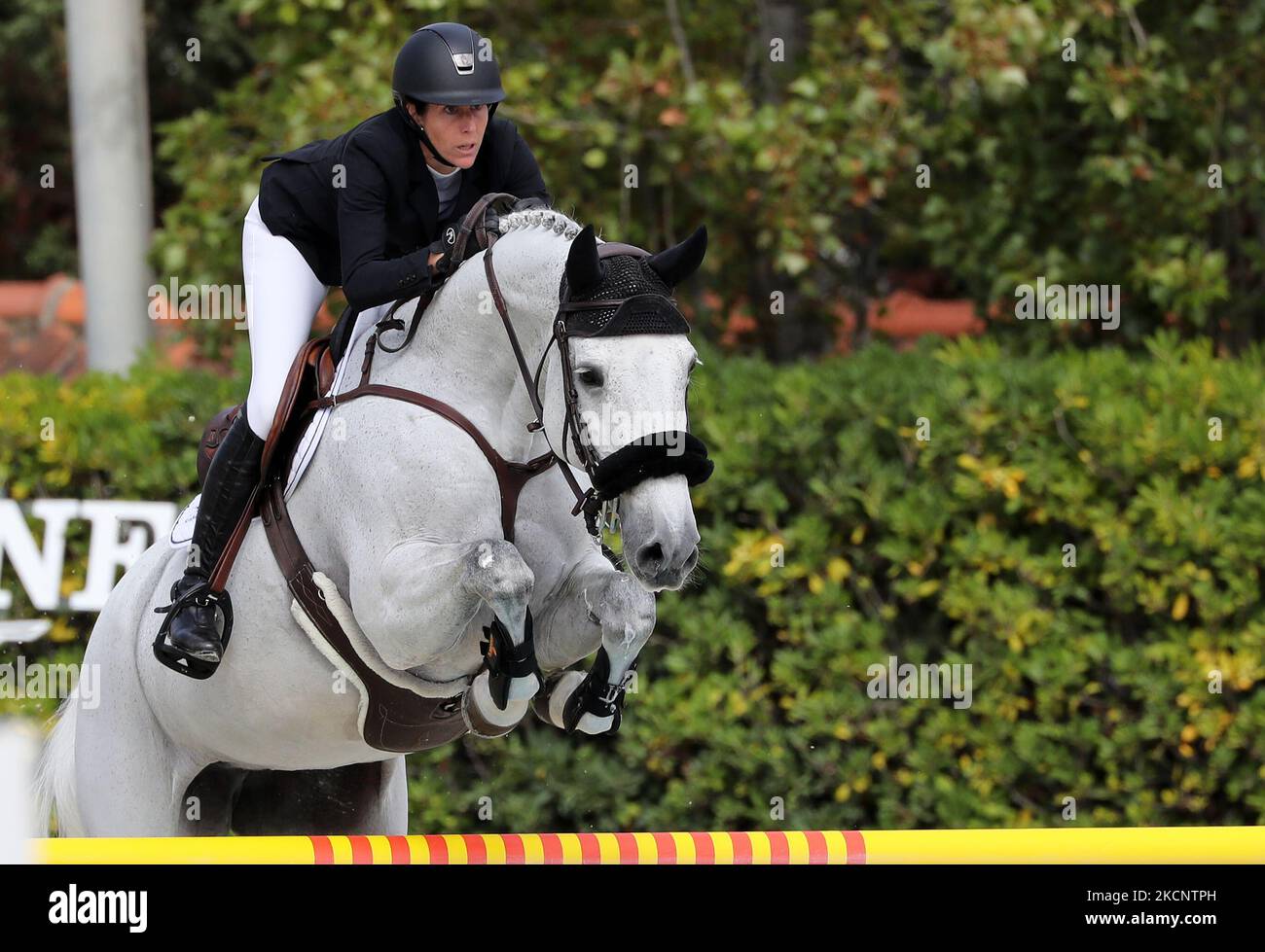 Angelie von Essen riding Cochella during the Copa Negrita ...