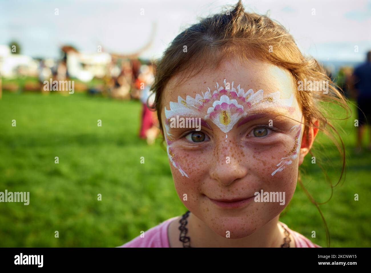 Environment protest face paint hi-res stock photography and images - Alamy