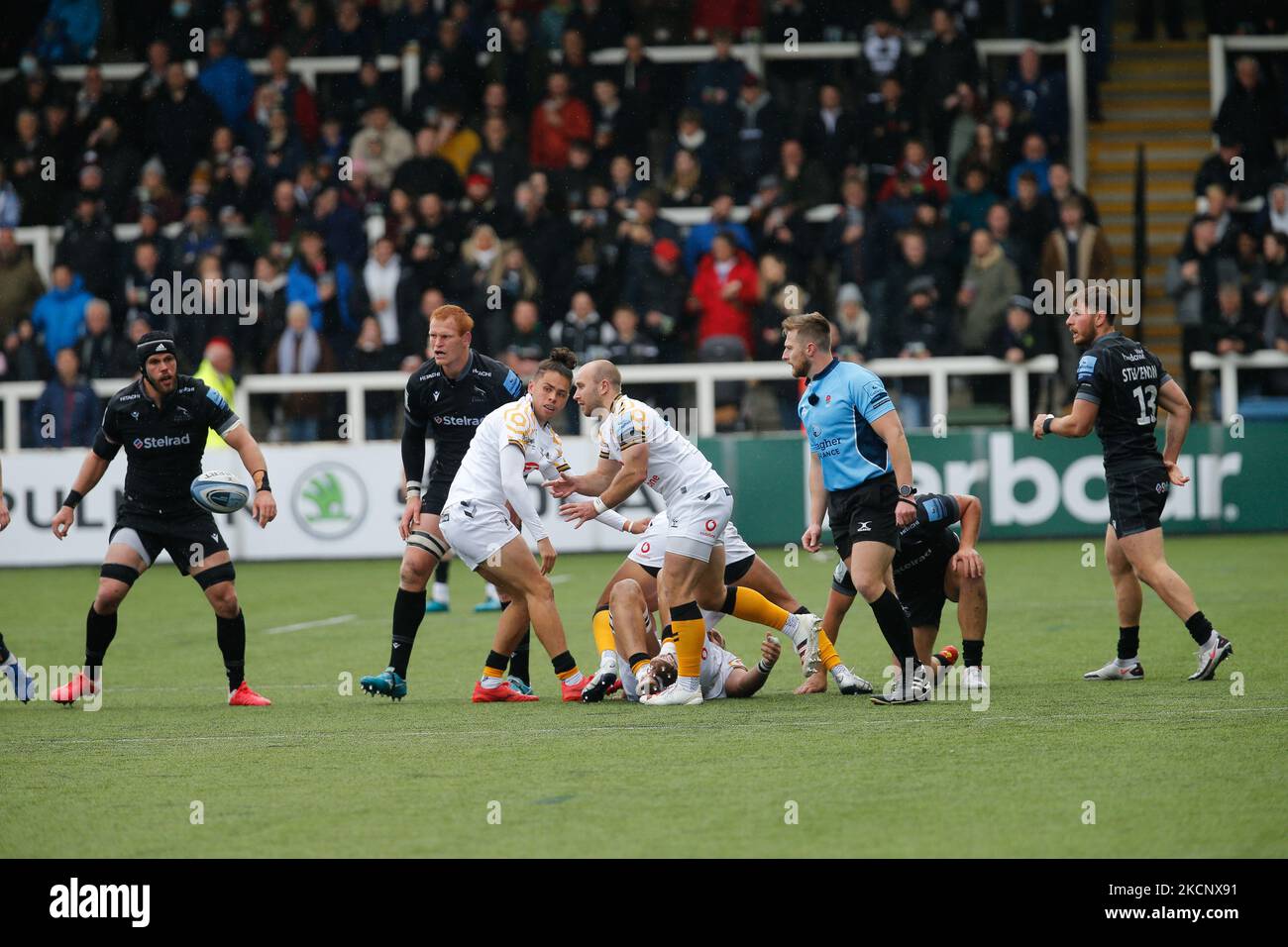 Dan Robson of Wasps in action during the Gallagher Premiership match ...