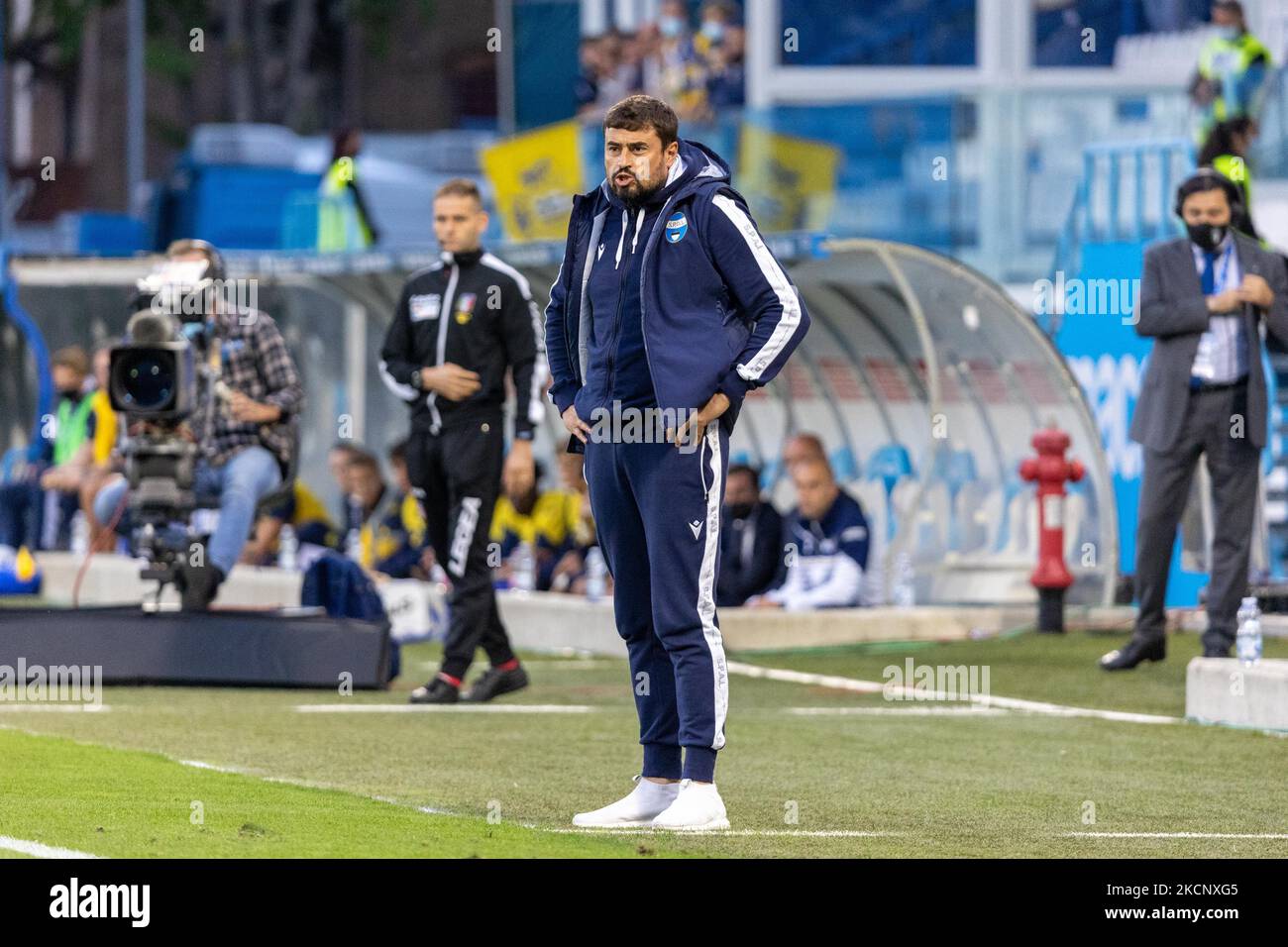 ENZO MARESCA COACH PARMA during the Italian Football Championship ...