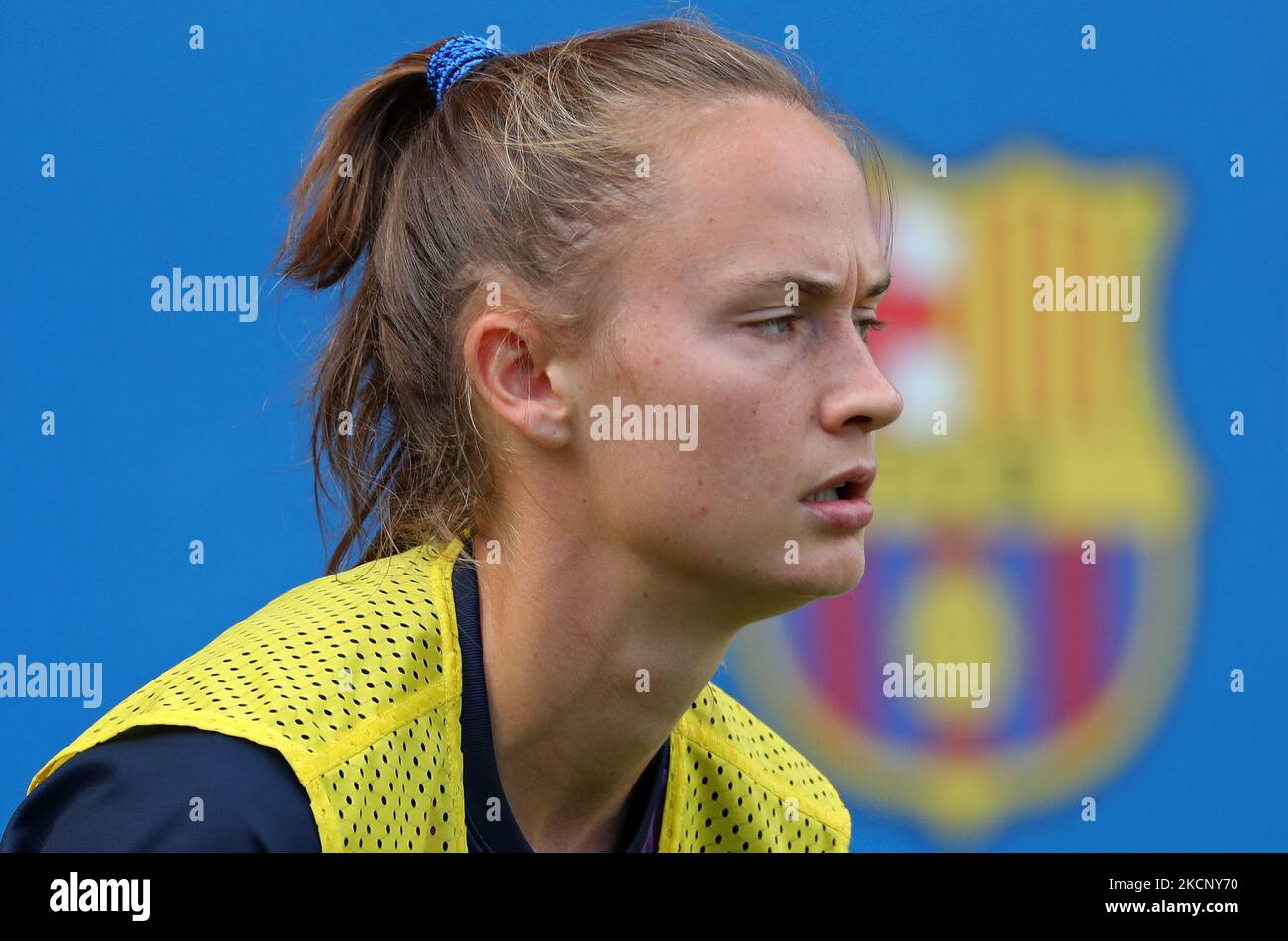 Caroline Graham Hansen during the match between FC Barcelona and ...