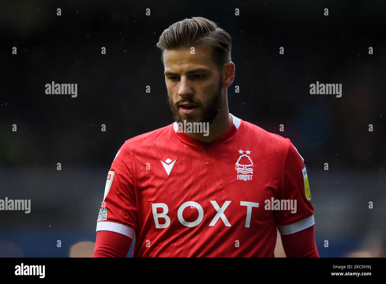 Philip Zinkernagel of Nottingham Forest during the Sky Bet Championship ...