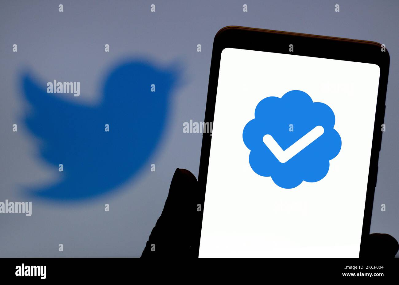 Blue check verification hi-res stock photography and images - Alamy