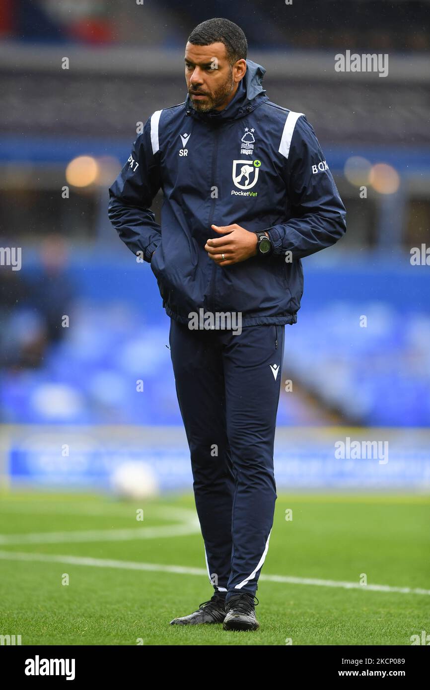 Nottingham Forest assistant coach, Steven Reid during the Sky Bet ...