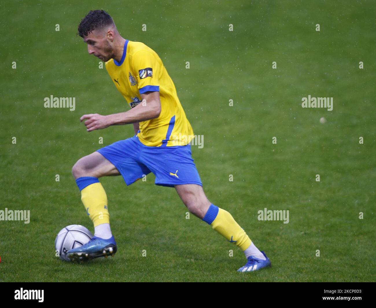 Altrincham's Ryan Colclough during Vanarama National League match ...