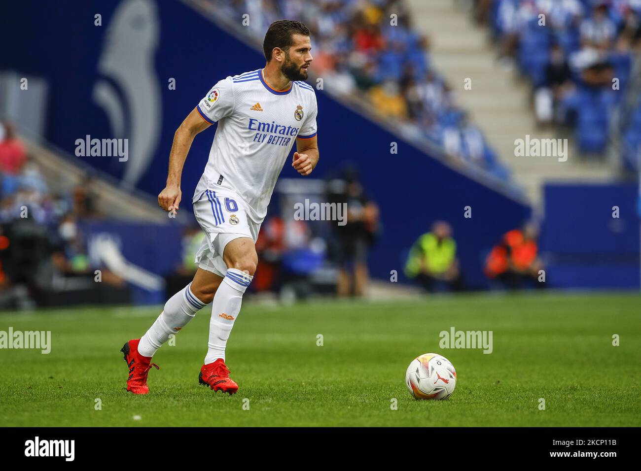 06 Nacho Fernandez of Real Madrid during the La Liga Santader match ...