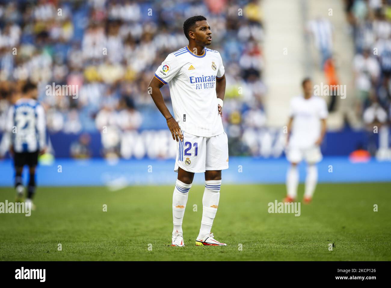 21 Rodrygo of Real Madrid during the La Liga Santader match between RCD ...