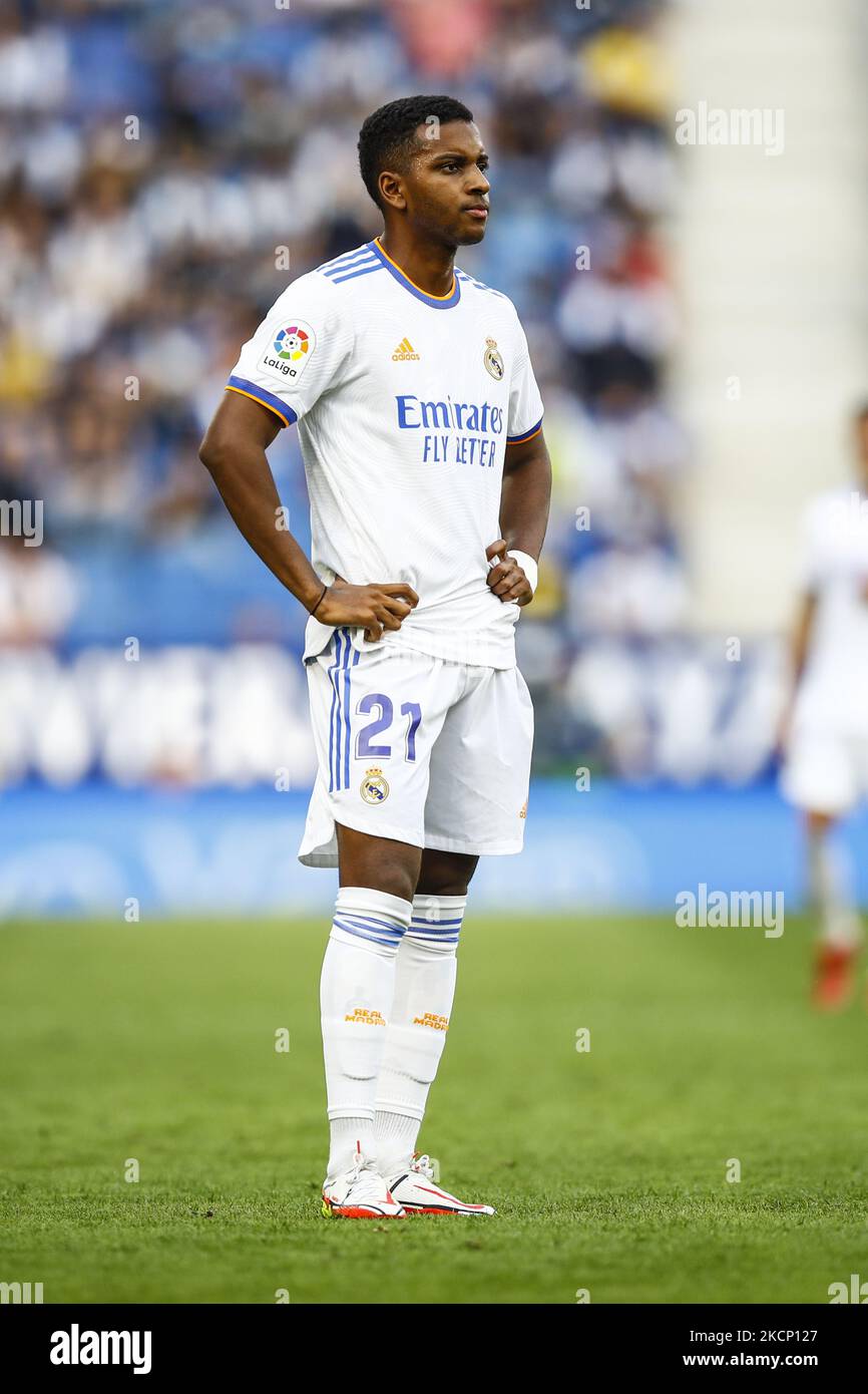 21 Rodrygo of Real Madrid during the La Liga Santader match between RCD ...