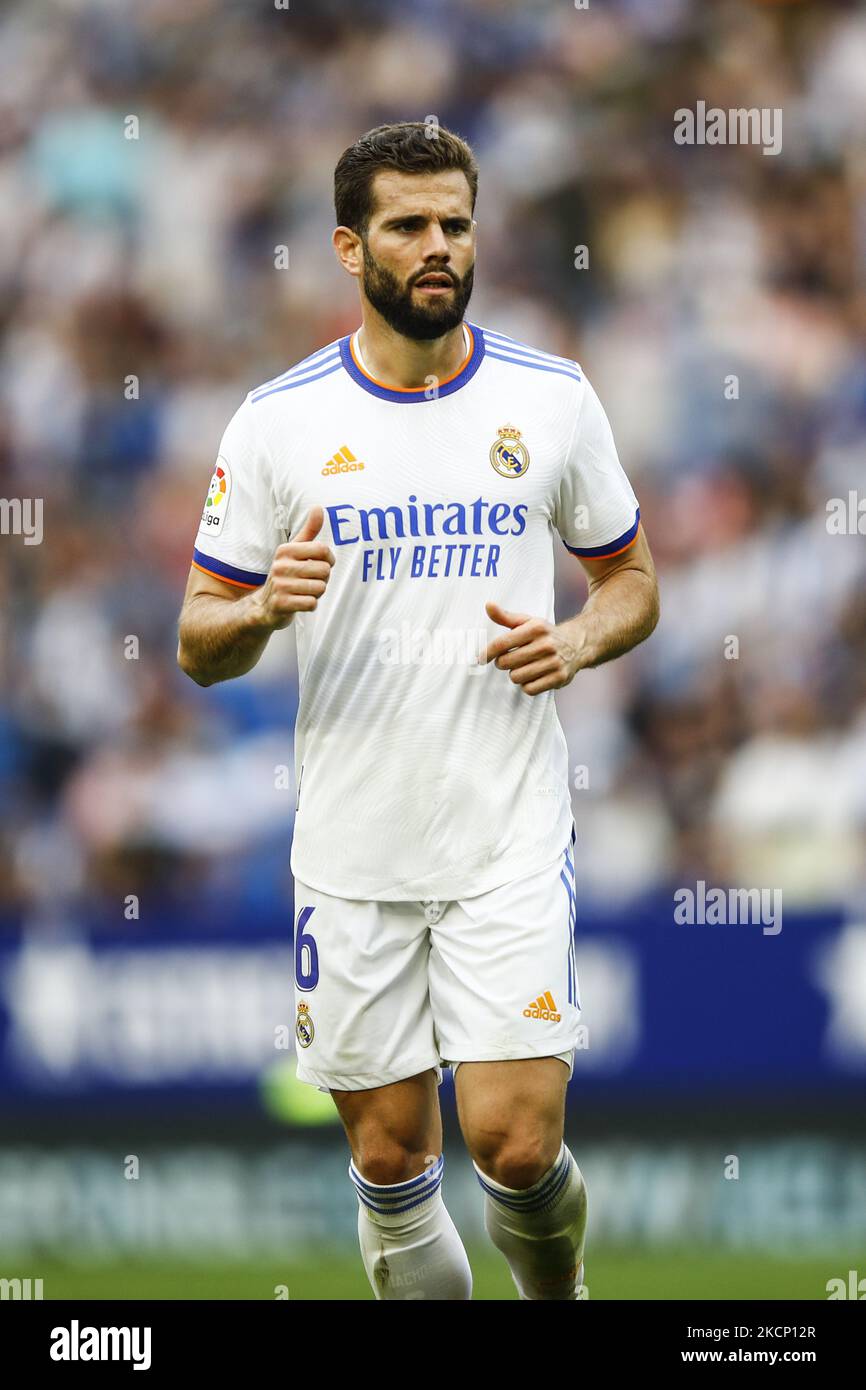 06 Nacho Fernandez of Real Madrid during the La Liga Santader match ...