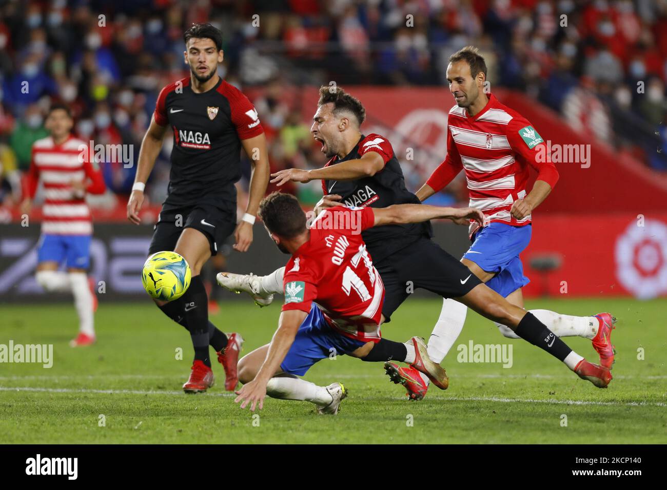 Munir, of Sevilla FC during the La Liga match between Granada CF and ...